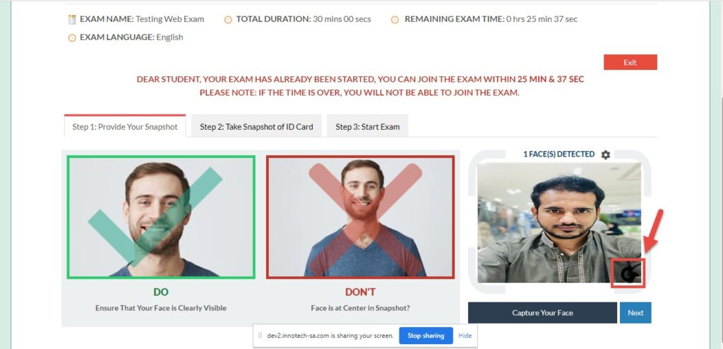Exam Conduction on Web – Documents & Help