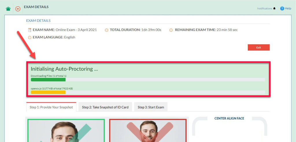 Exam Conduction on Web – Documents & Help